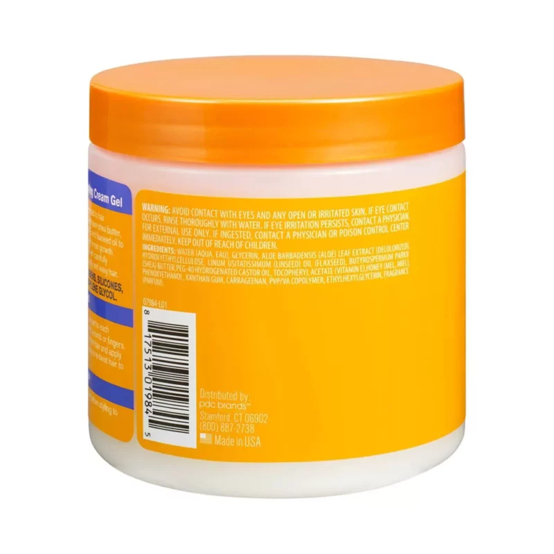 Gel en Crema - Fijación Suave -Linaza & Miel - Cantu 453g – Curly